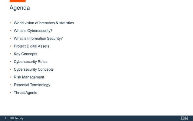 Introduction to Cybersecurity Fundamentals | PPTX