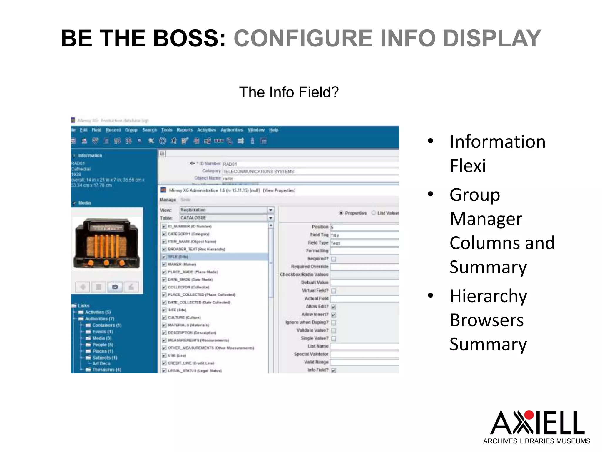 MXG Tips & Tricks - our favorite features Version 1.5 | PPTX