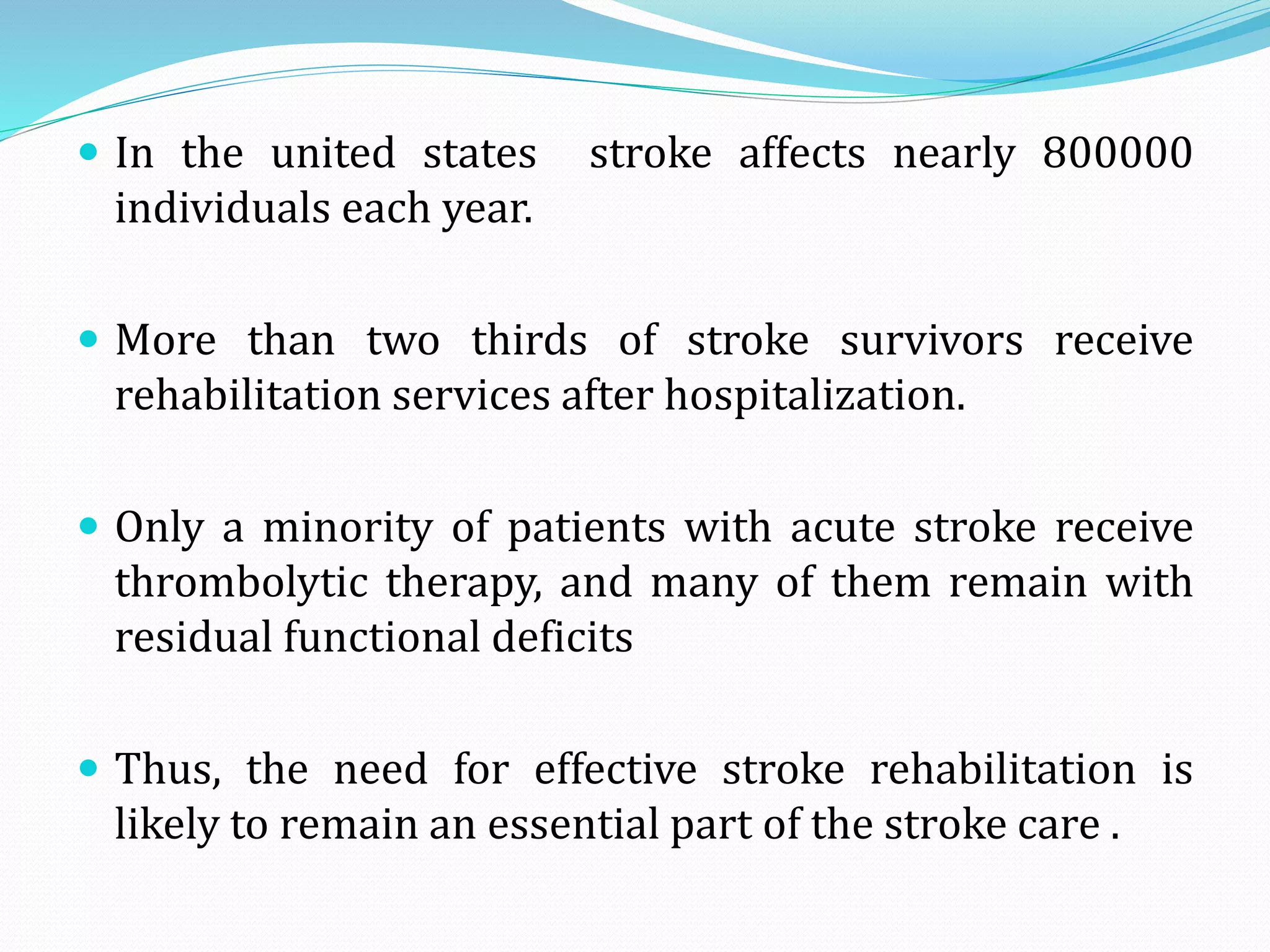 Mx guideline for post stroke rehablitation | PPTX