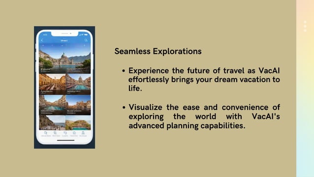 Revolutionalizing Travel: A VacAI Update | PDF