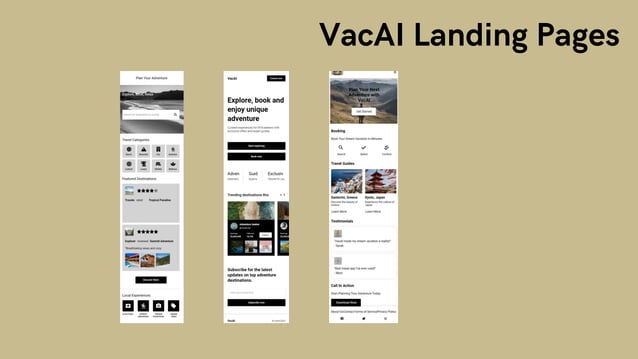 Revolutionalizing Travel: A VacAI Update | PPT