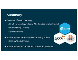 Distributed Inference with MXNet and Spark | PPT