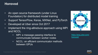 Distributed Model Training using MXNet with Horovod | PPT