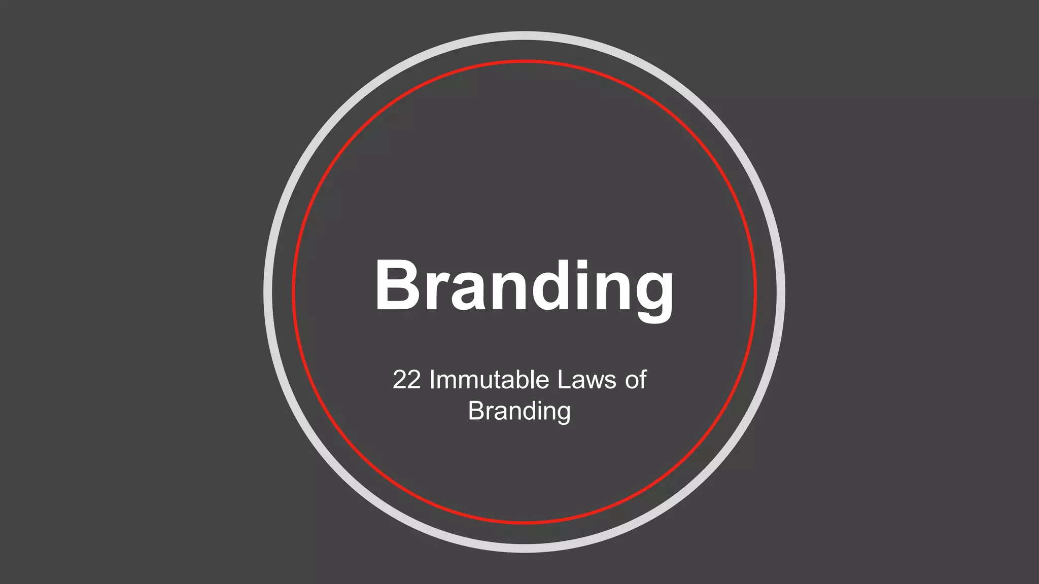 Laws of Branding | PPTX | Advertising Industry | Industries