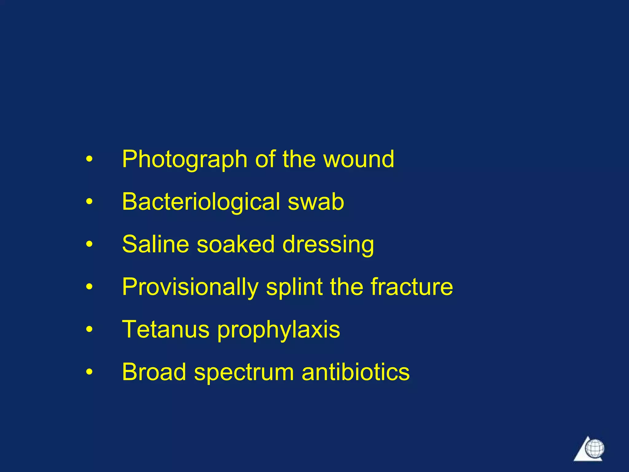 Mx of Open fracture ( FP 2 teaching ).ppt