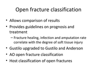openfracture management | PPT