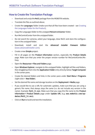 Mx trans pack_instructions | PDF