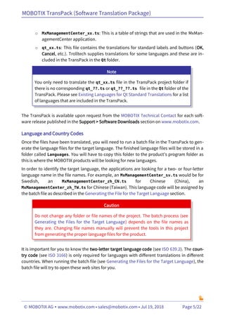 Mx trans pack_instructions | PDF