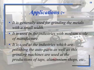 Horizontal Spindle and Reciprocating Table | PPTX