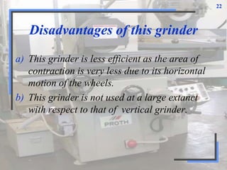 Horizontal Spindle and Reciprocating Table | PPTX