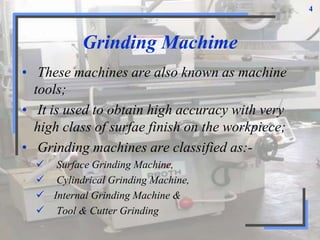 Horizontal Spindle and Reciprocating Table | PPTX