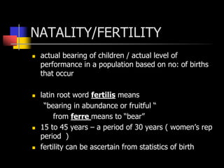 FERTILITY | PPTX