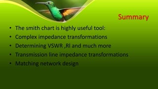 Introduction to smith Chart | PPTX