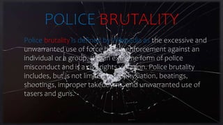 Police Brutality | PPTX