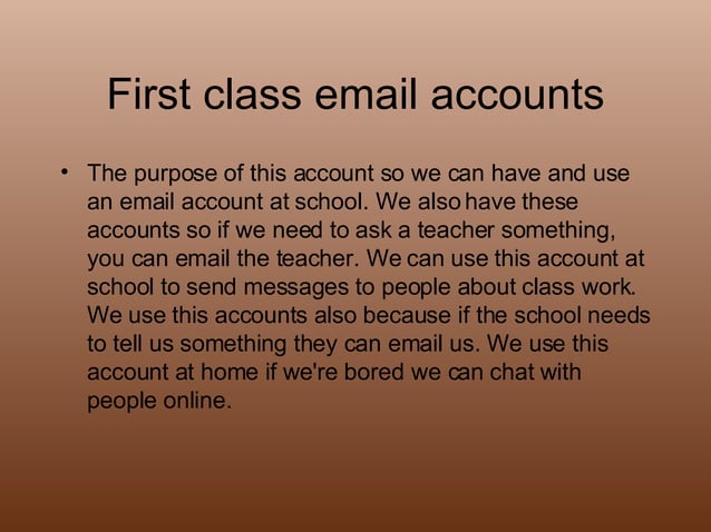 My Accounts | PPT