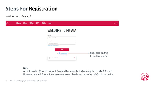 My AIA How To Register | PDF | Motor Insurance | Insurance