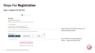 My AIA How To Register | PDF