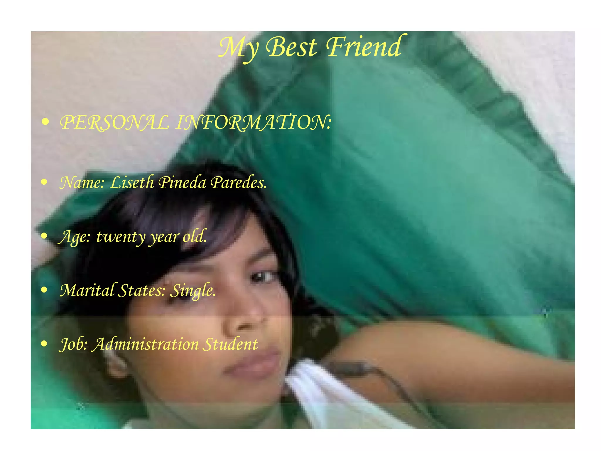 My Best Friend | PPT