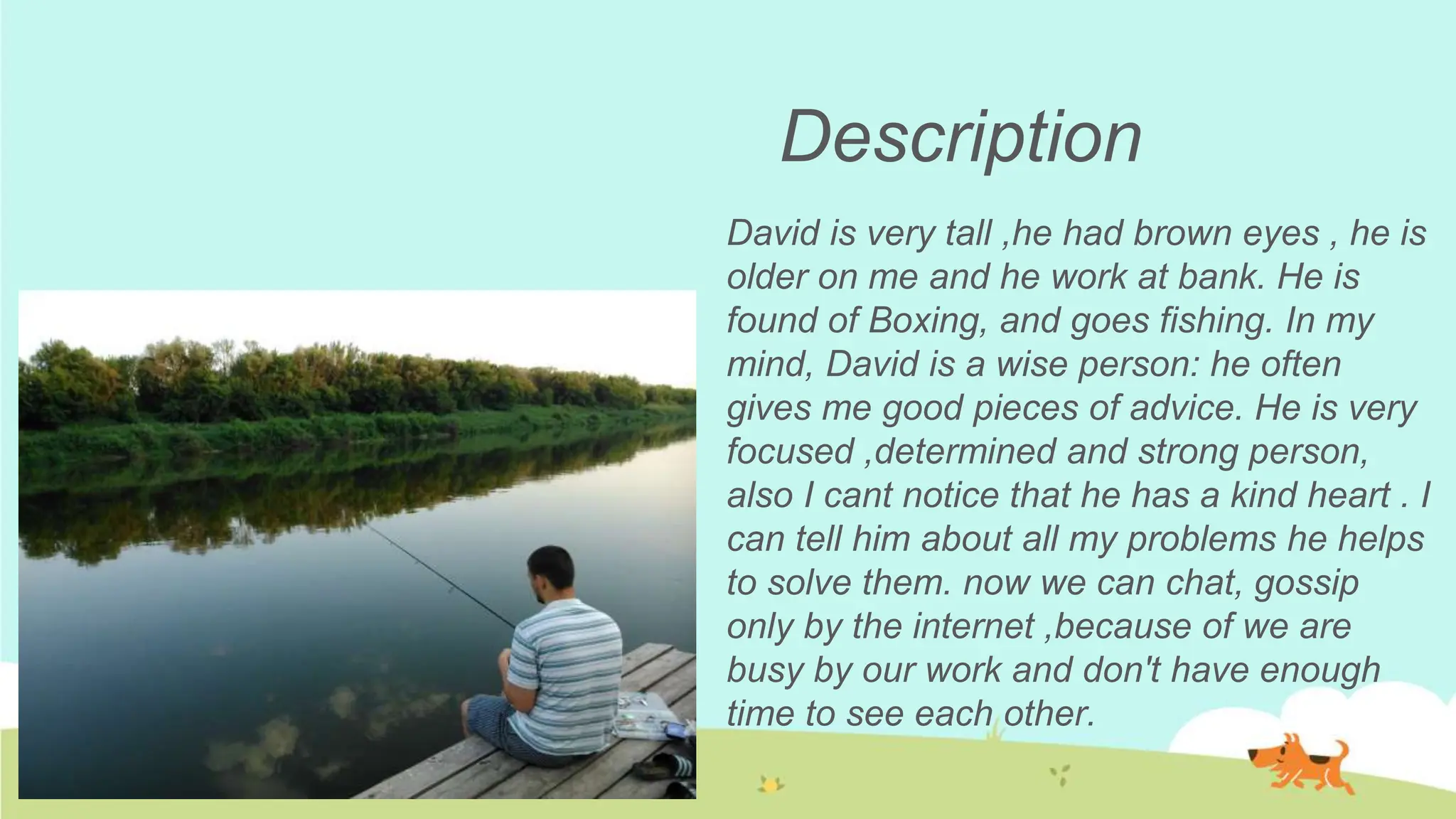 My best friend presentation 7 in English | PPTX