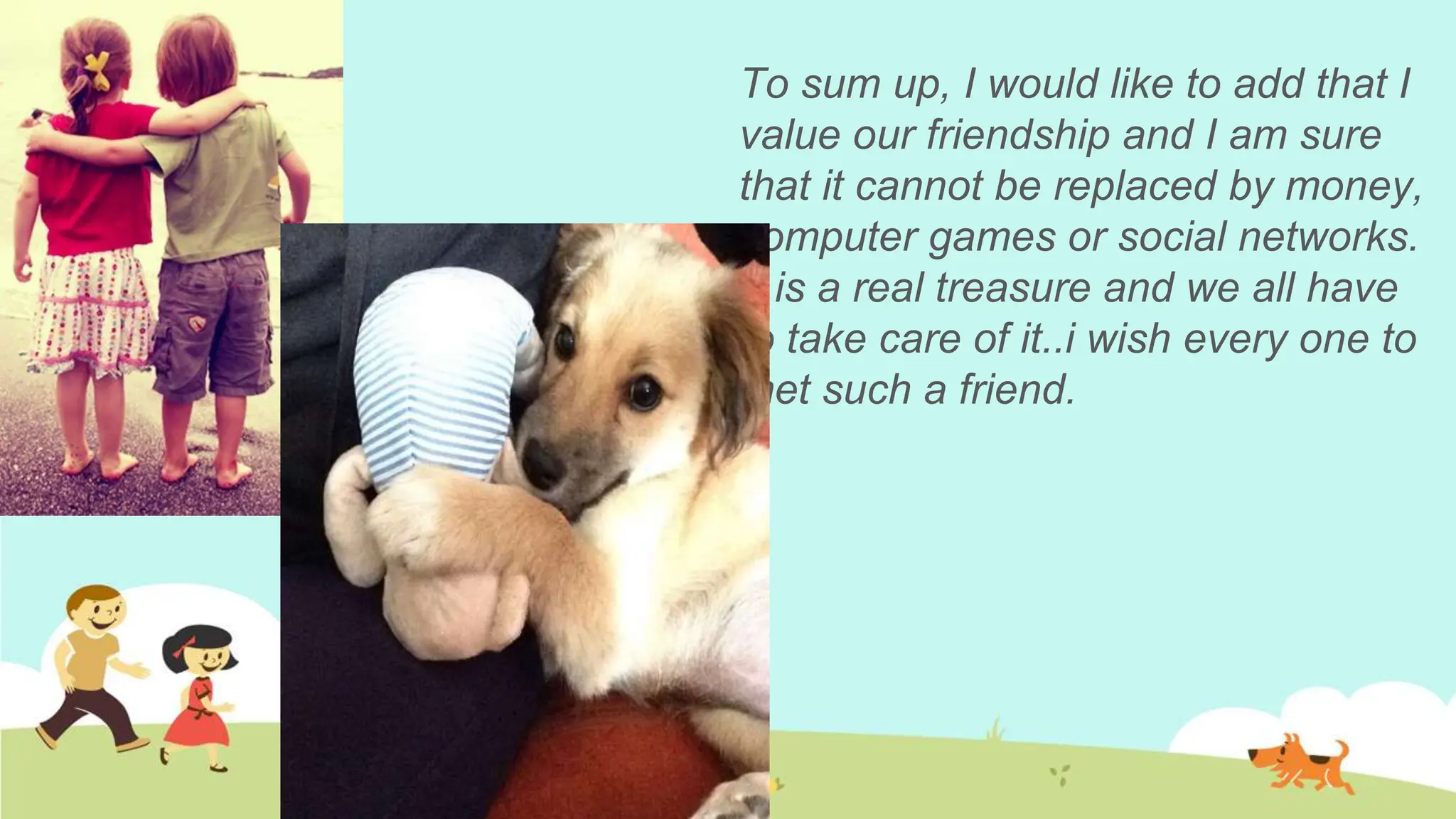 My best friend presentation 7 in English | PPTX