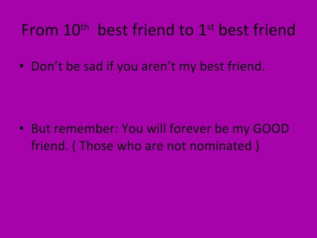 My Best Friends!! | PPT