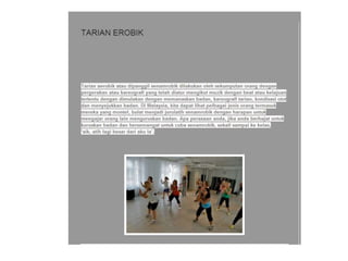 MY BLOG SENAMROBIK MALAYSIA | PPT