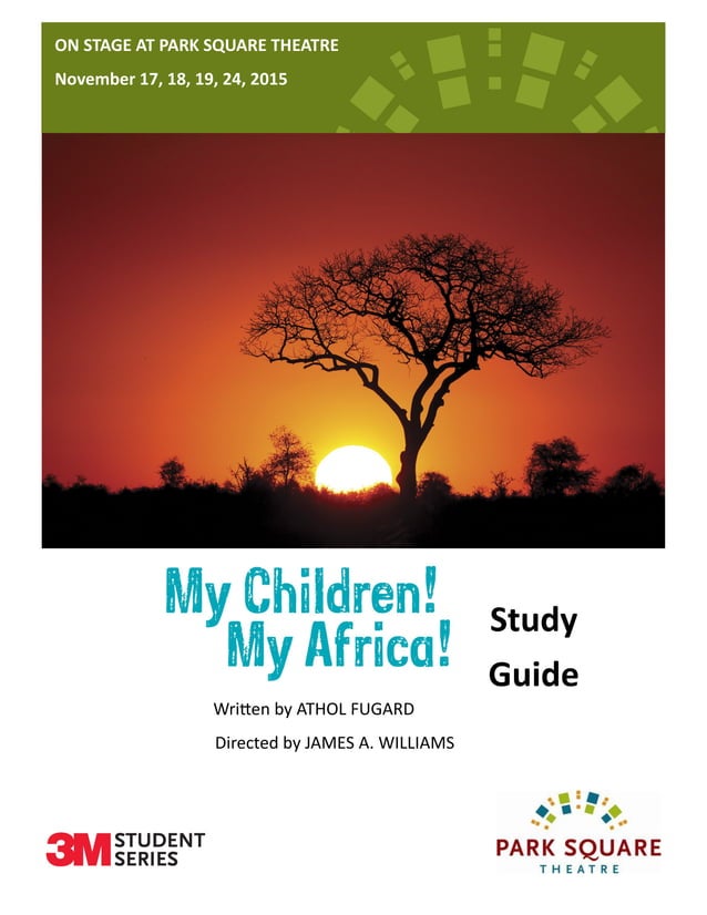 My children-my-africa-study-guide-2015 | PDF