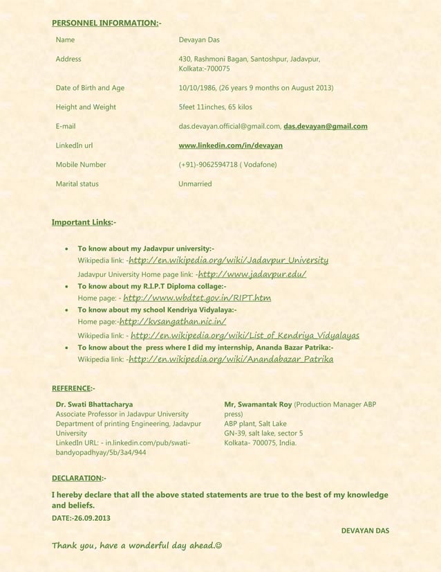 My curriculum vitae | PDF | Desktop Publishing | Computer Software and Applications