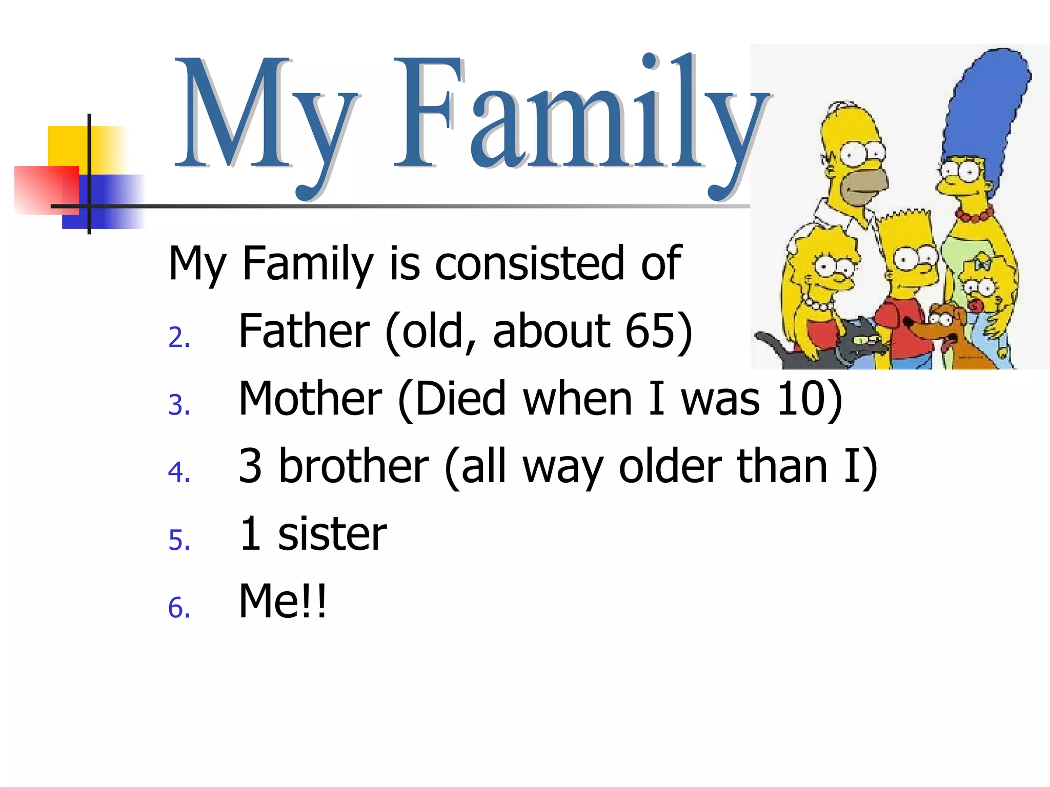 My Family History | PPT