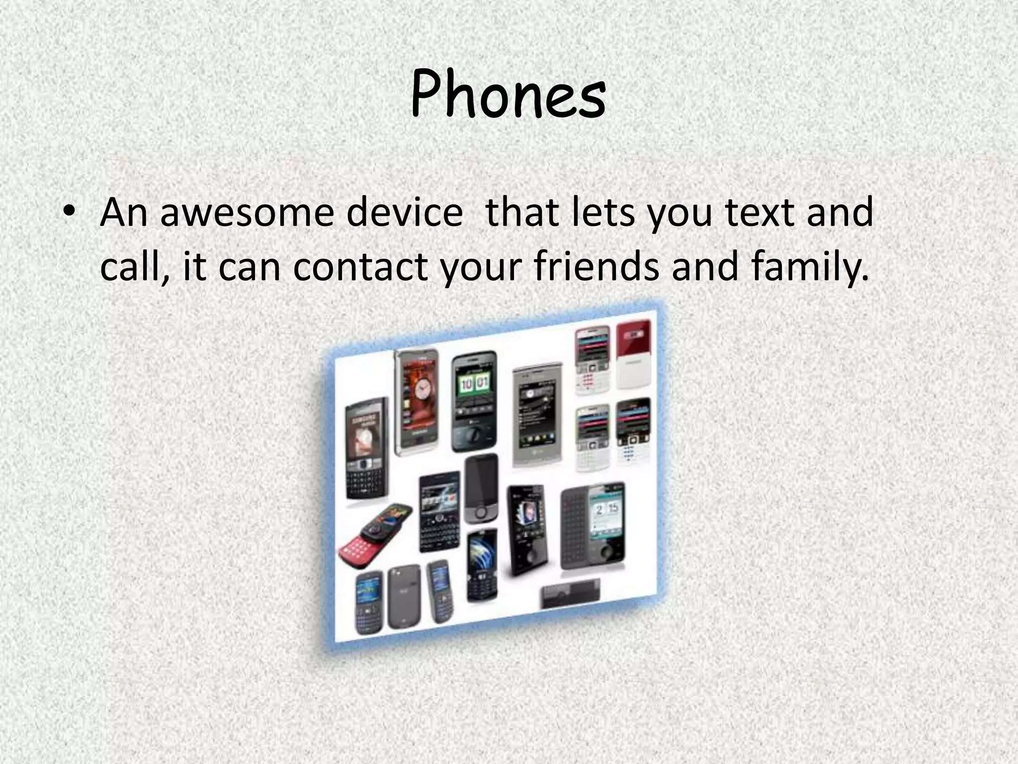 My Favorite Electronic Device | PPTX