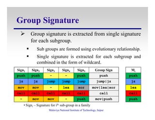 Metamorphic Malware Analysis and Detection | PPT