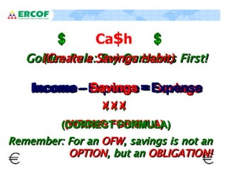 My Financial Life Story (Bsp) | PPT