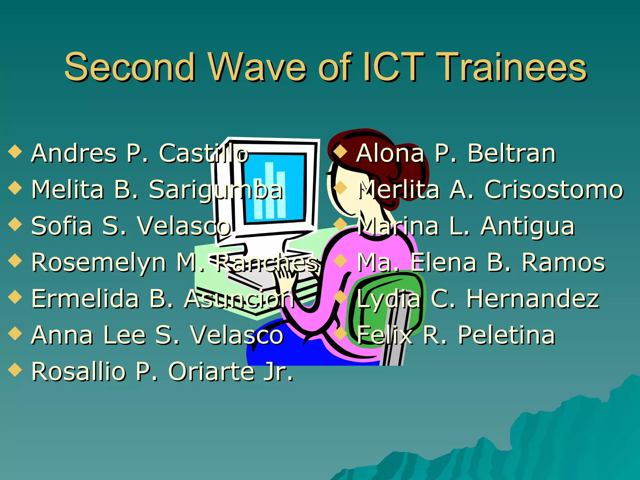 My ICT Training Experience | PPT