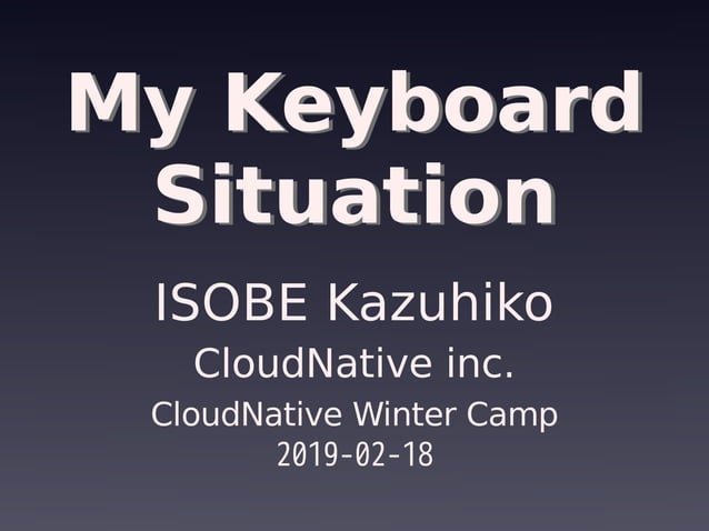 My Keyboard Situation | PDF