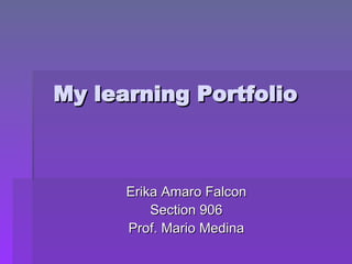 My learning Portfolio | PPT | Crime & Harmful Acts to Individuals ...