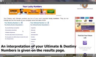 How to Find Your Lucky Numbers | PPT