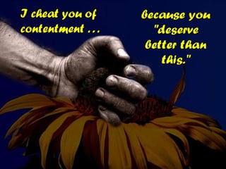 My Name Is Pride, I Am A Cheater | PPT