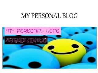 My personal blog | PPT