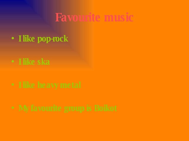 My Personal Presentation | PPT