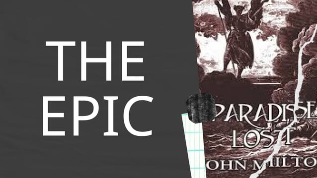 "Paradise Lost" by John Milton: Plot Summary and Analysis. | PPTX
