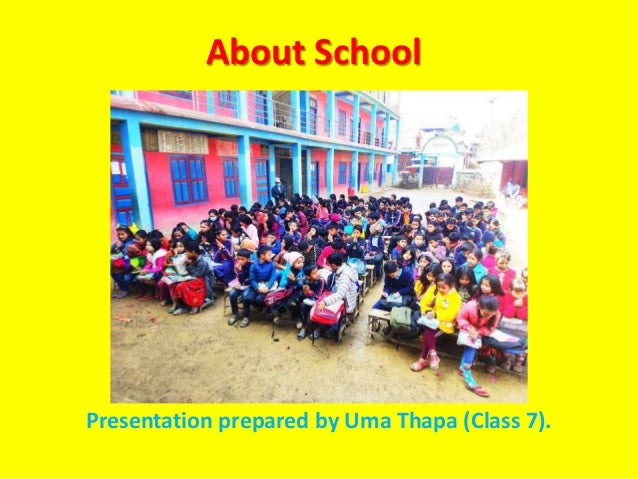 My School Presentation (Class 7 Computer Education) | PPTX