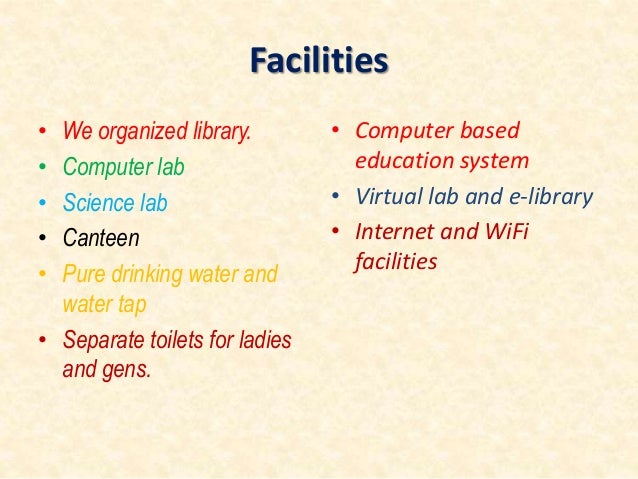 My School Presentation (Class 7 Computer Education) | PPTX