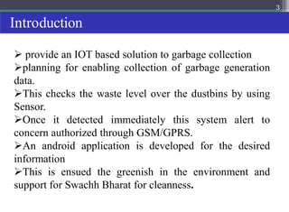 Smart Dustbin for Smart City | PPTX