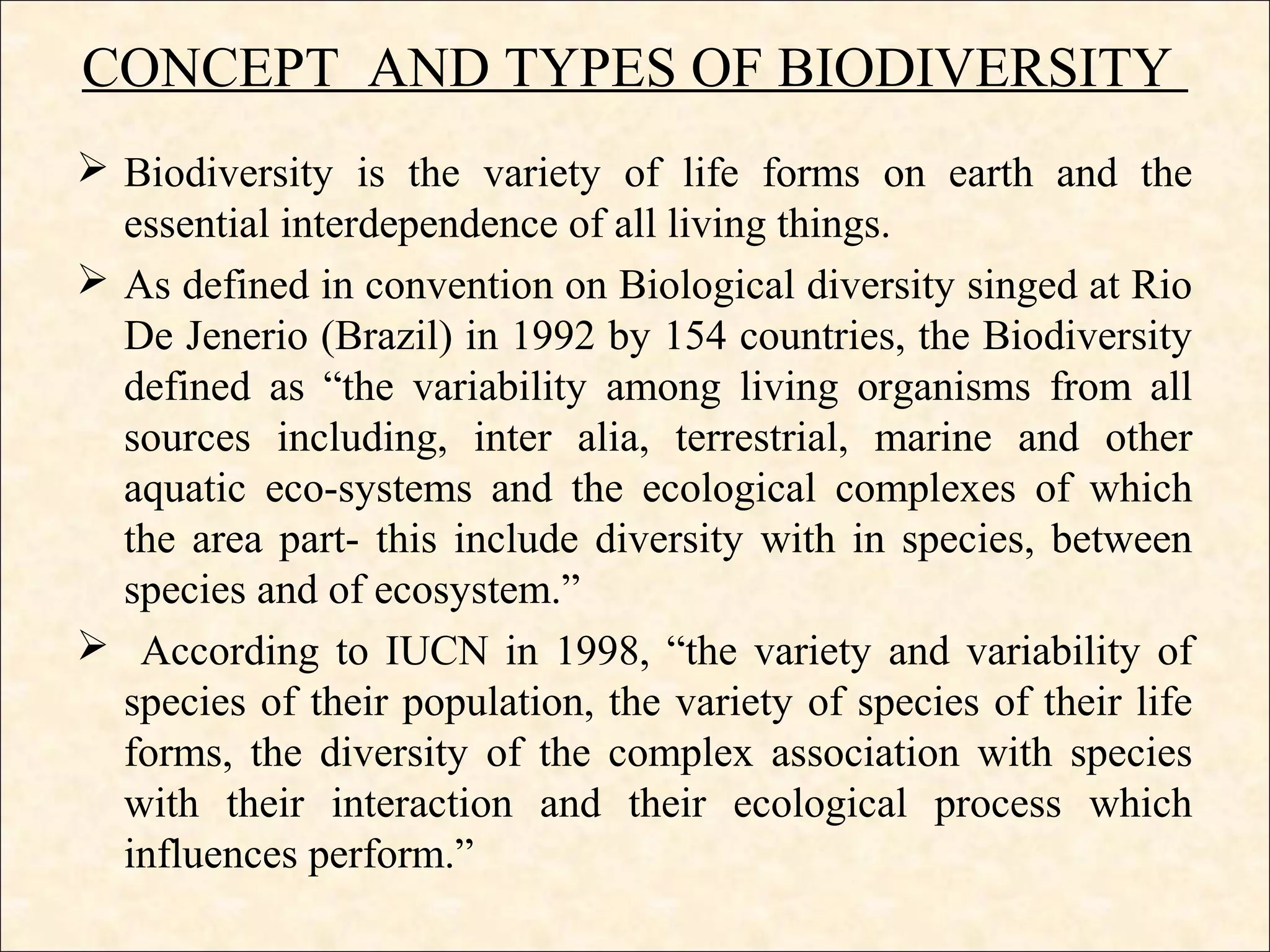 PPT OF BIODIVERSITY | PPT