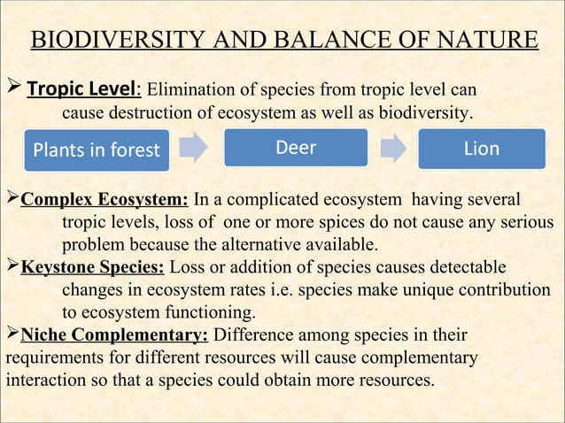 PPT OF BIODIVERSITY | PPT | Geography | Science