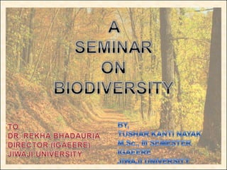 PPT OF BIODIVERSITY | PPT