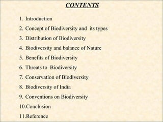 PPT OF BIODIVERSITY | PPT