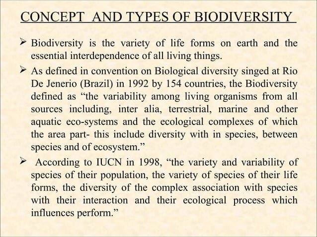 PPT OF BIODIVERSITY | PPT | Geography | Science