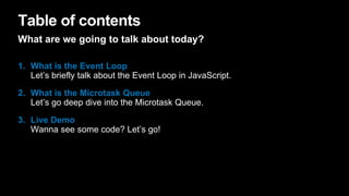 "Leveraging the Event Loop for Blazing-Fast Applications!", Michael Di Prisco | PPT