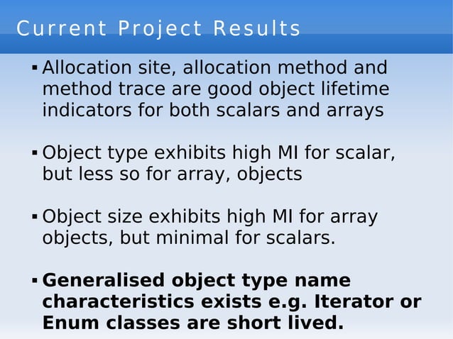 My thesis progress presentation | PDF | Programming Languages | Computing